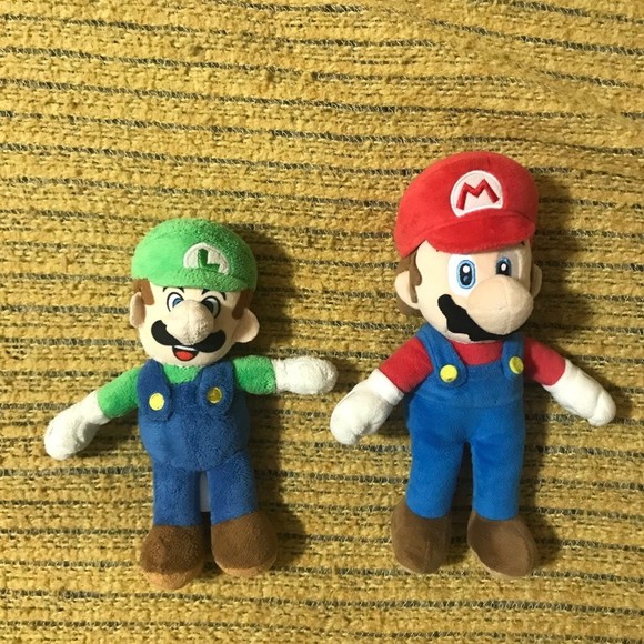 Nintendo | Toys | Mario And Luigi 8 Plush Stuffed Toys Characters ...